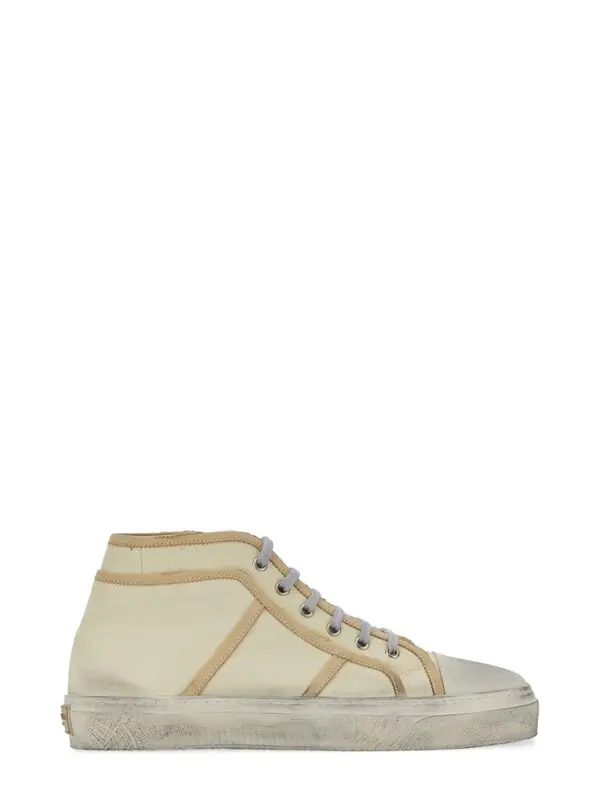 Dolce & Gabbana Vintage Mid Top Sneaker - Cream