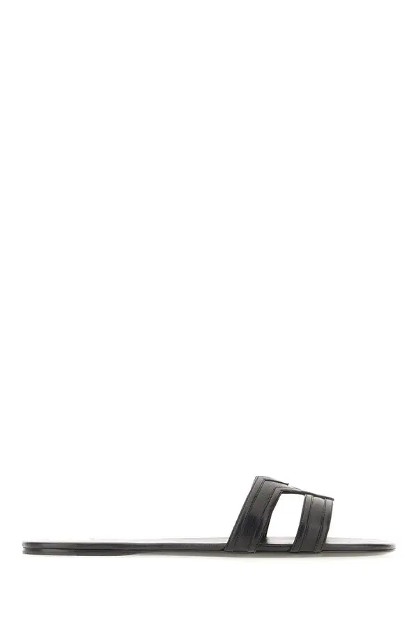 Saint Laurent Flat Slides - Multicolor