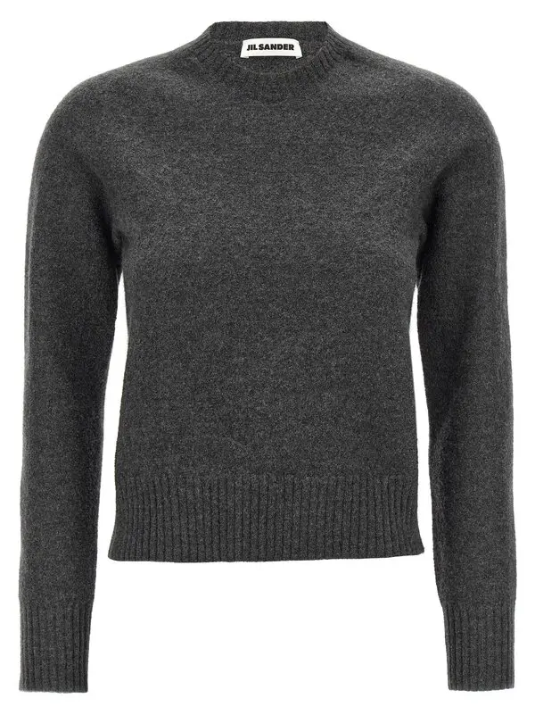 JIL SANDER Wool Sweater - Gray