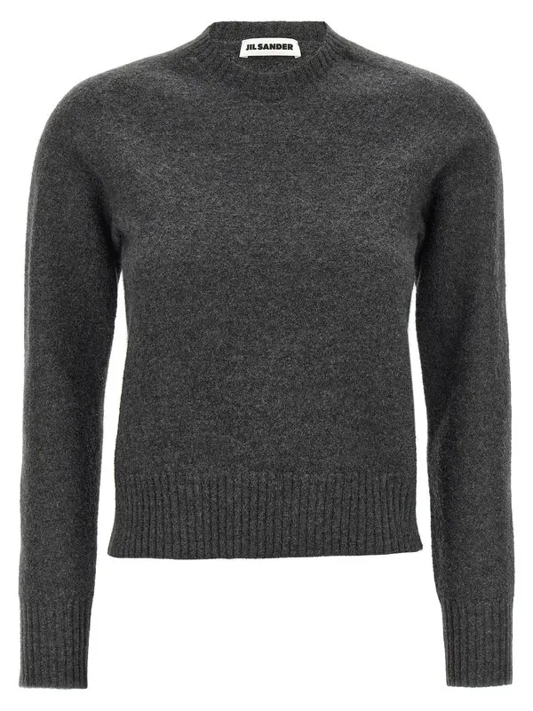 JIL SANDER Wool Sweater - Gray