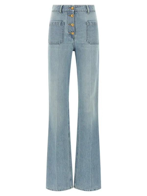 Valentino Garavani High Waist Jeans - Blue