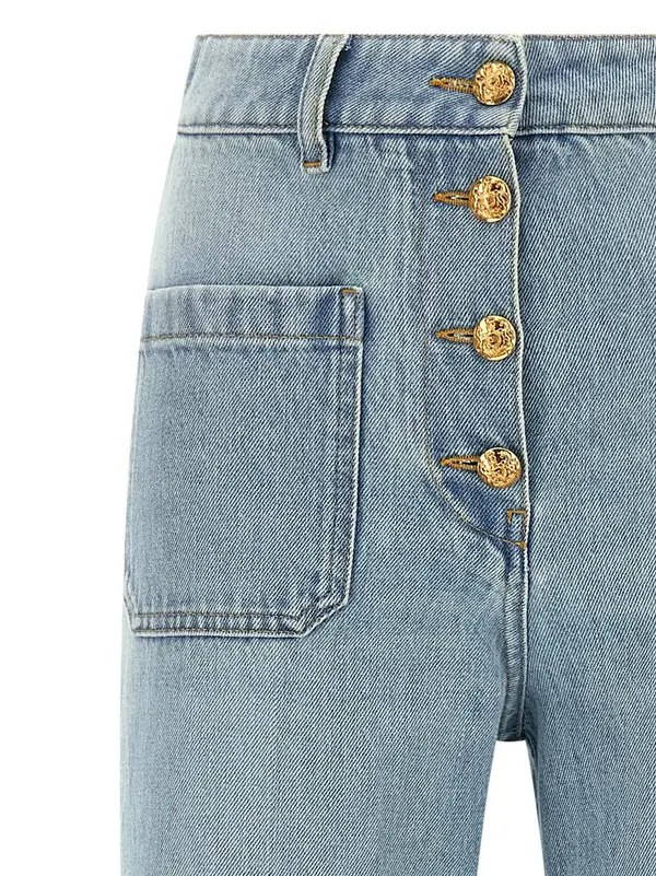Valentino Garavani High Waist Jeans - Blue