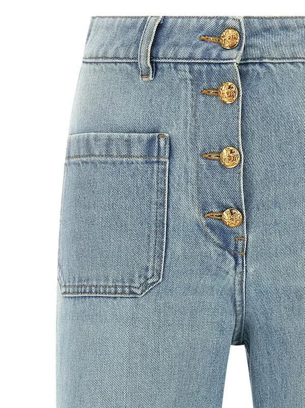 Valentino Garavani High Waist Jeans - Blue