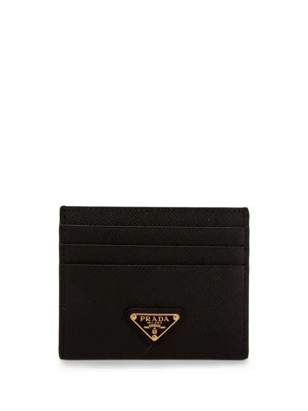 Prada Leather Credit Card Case - Multicolor