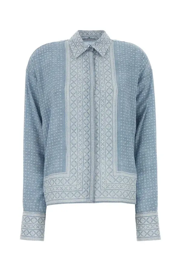 ERMANO SCERVINO Ermanno Scervino Printed Silk Shirt