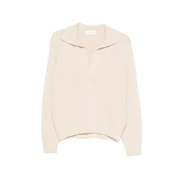 Victoria Beckham Neutrals Knitwear Jumpers - Cream