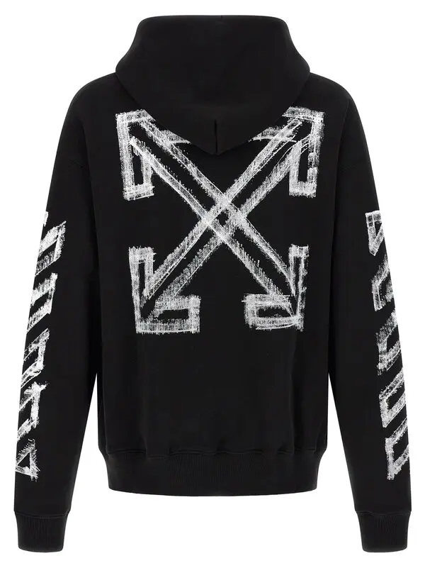 Off-White Motion Arrow Skate' Hoodie