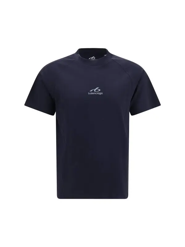 Balenciaga Long-sleeve Layered T-shirt - Blue