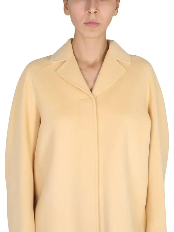 Max Mara Pink Short Coat - Cream