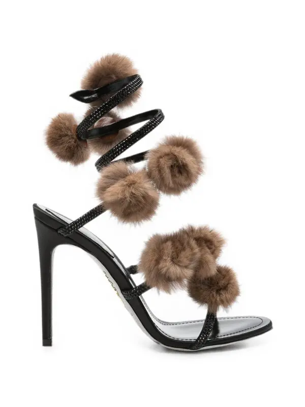Rene Caovilla Rosalia Heel Sandals
