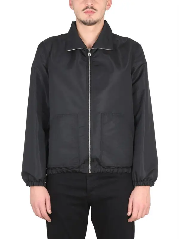 Alexander McQueen Jacket With Logo - Black