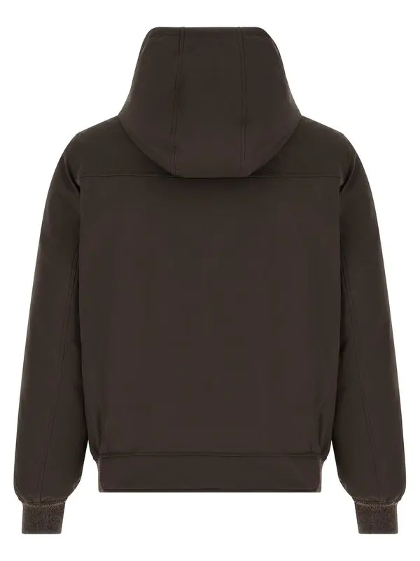 Brunello Cucinelli Detachable Hood Down Jacket