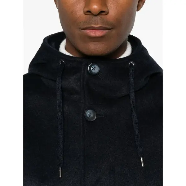 Herno Hooded Jacket - Blue