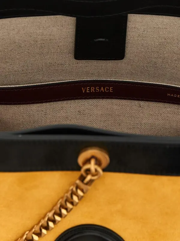 Versace Pivot' Small Bucket Bag