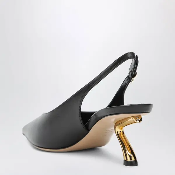 FERRAGAMO Slingback With Sculptural S Heel
