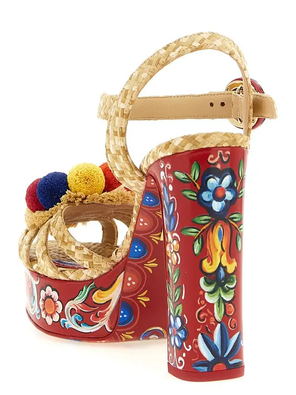 Dolce & Gabbana Keira' Sandals - Multicolor