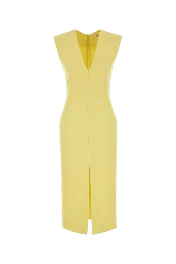 Givenchy Stretch Crepe Dress - Yellow