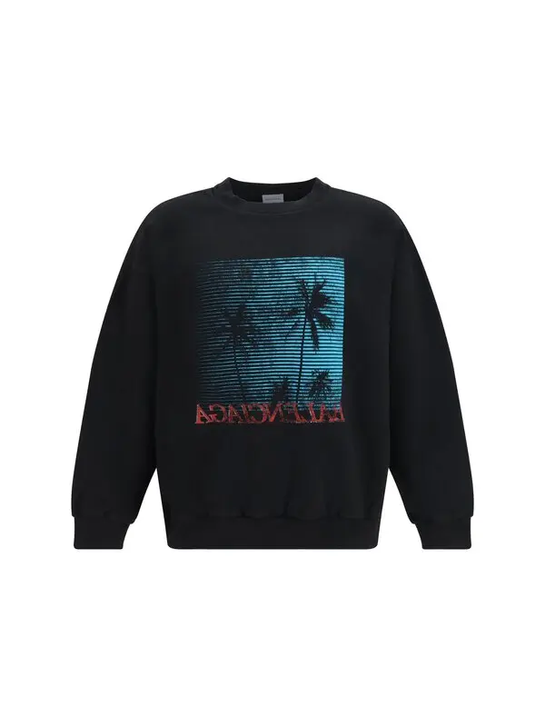 Balenciaga Printed Cotton Sweatshirt