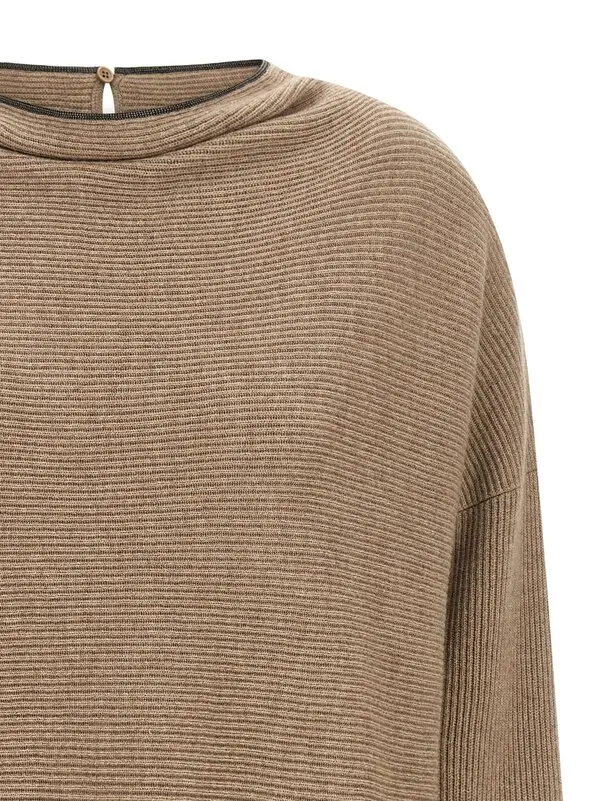 Brunello Cucinelli Precious Collar' Dress