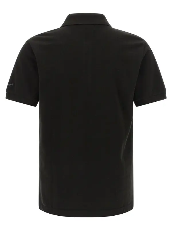 Kenzo Happy Tiger' Polo Shirt - Black