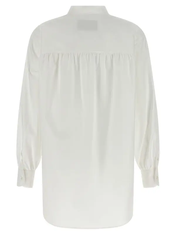 Valentino Garavani Vlogo Cotton Poplin Top