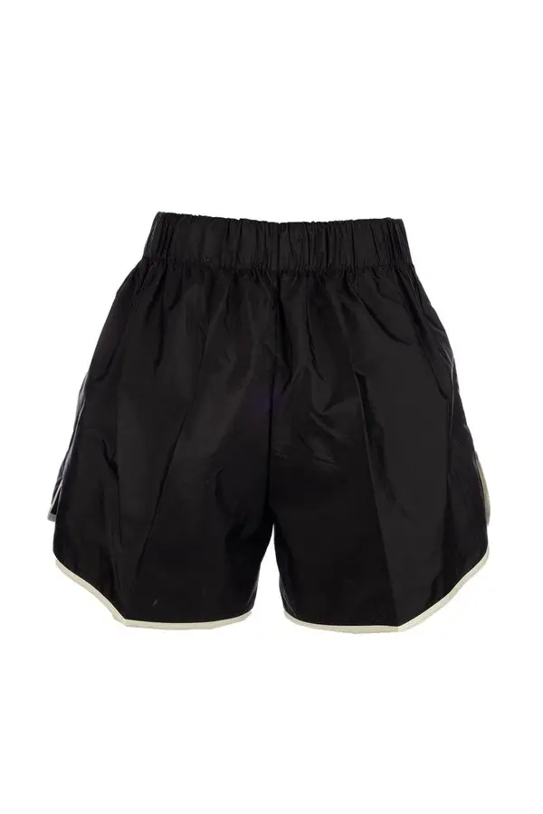Prada Contrast Piping Elasticated Shorts - Multicolor