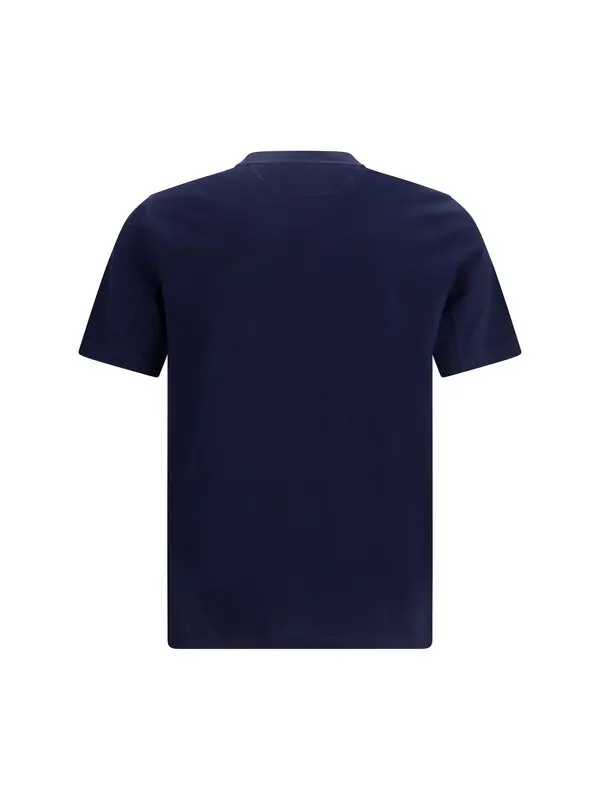 Brunello Cucinelli Cotton Printed T-shirt