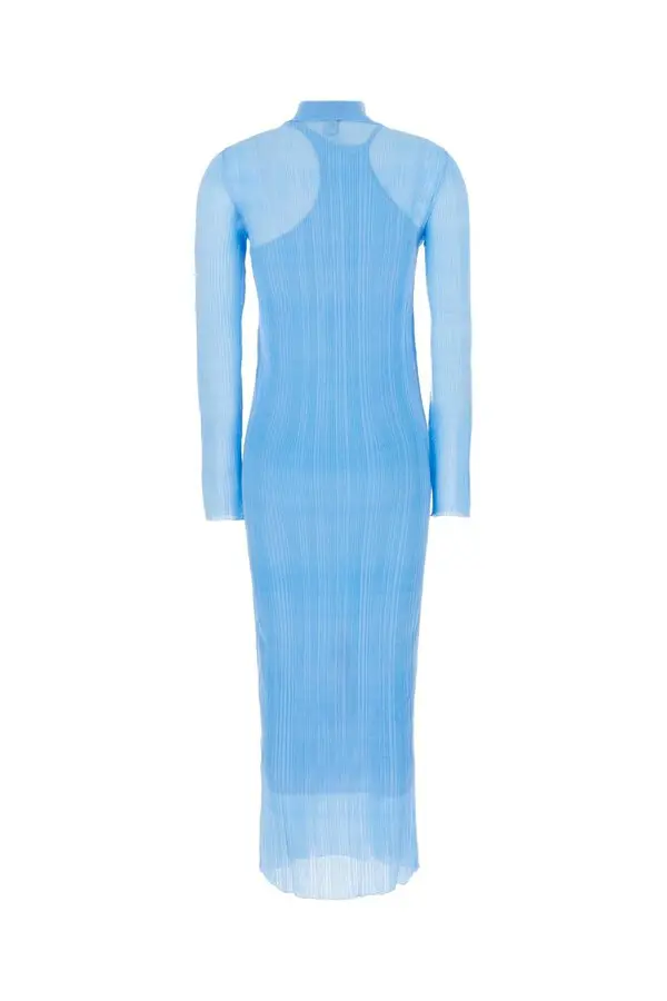 Fendi Long Sleeve Midi Dress - Multicolor
