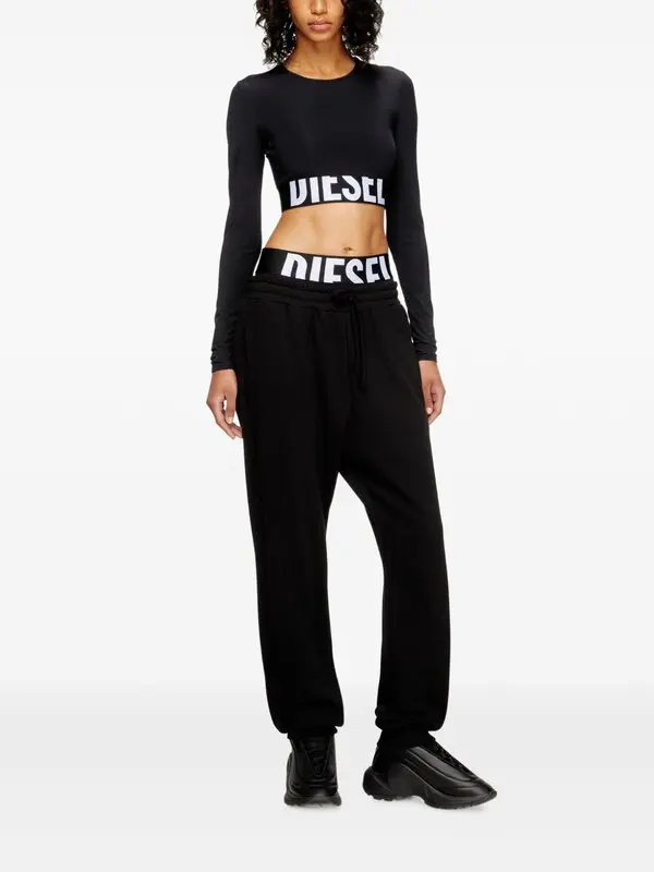 DIESEL® Logo Crop Top - Multicolor