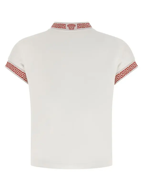 Versace Greca' And 'medusa' T-shirts - Red