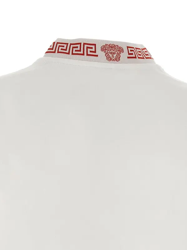 Versace Greca' And 'medusa' T-shirts - Red
