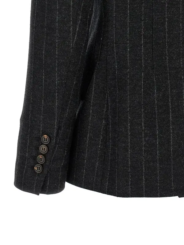 Brunello Cucinelli Pinstripe Blazer