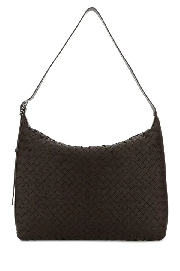 Bottega Veneta Traveller Shoulder Bag - Brown