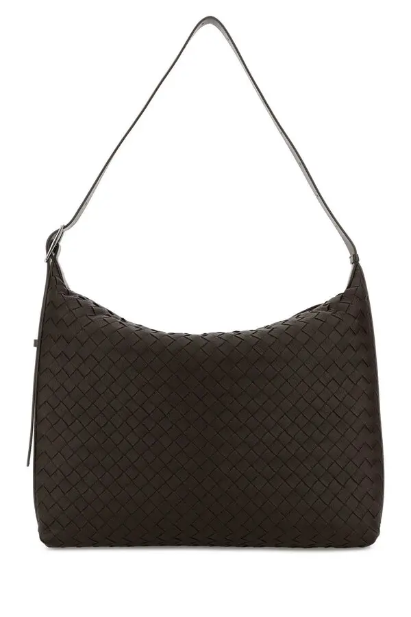 Bottega Veneta Traveller Shoulder Bag - Brown