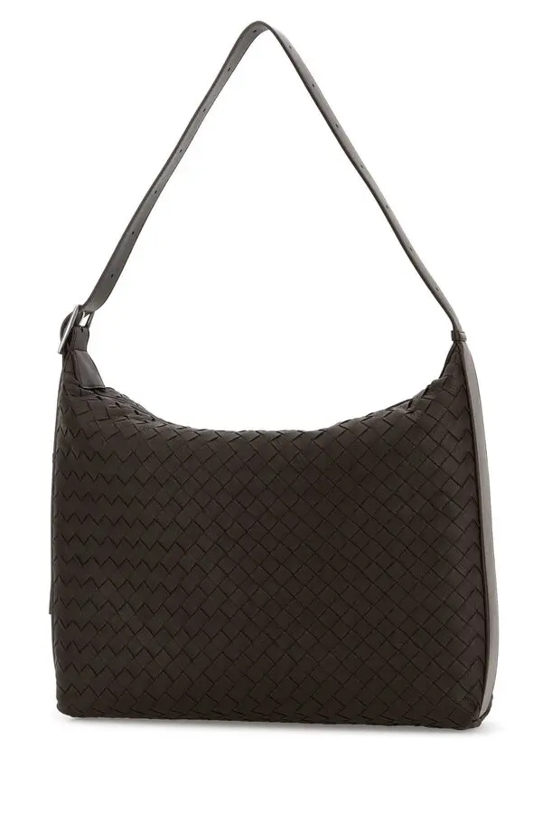 Bottega Veneta Traveller Shoulder Bag - Brown
