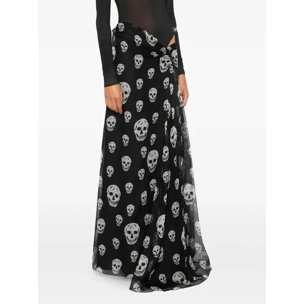 Alexander McQueen Skirts Asymmetric & Draped Skirts