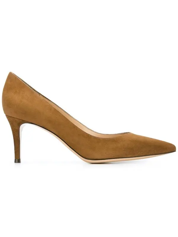 GIANVITO ROSSI Suede Leather Pumps - Multicolor