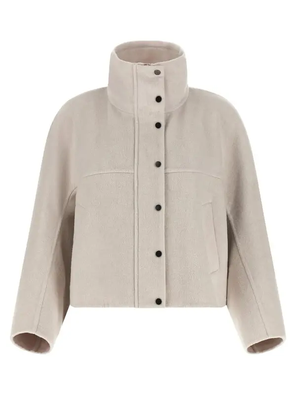 Brunello Cucinelli Cropped Coat