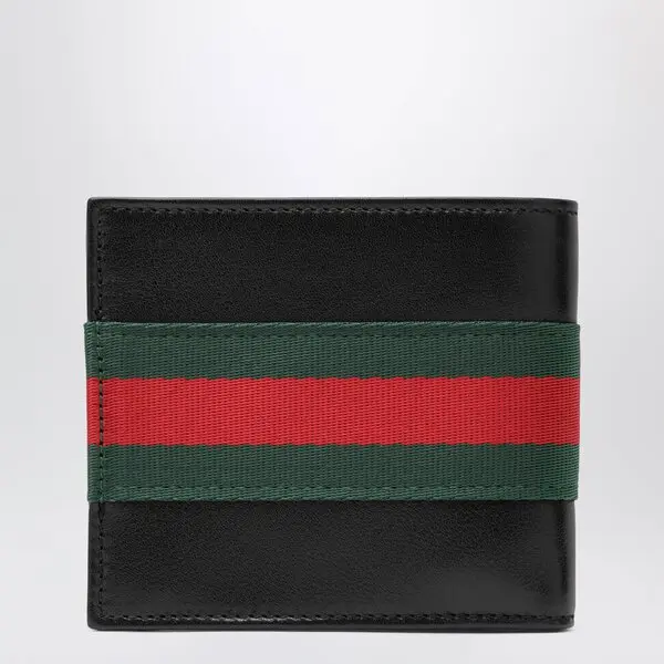 Gucci Web Trademark Bi-fold Wallet