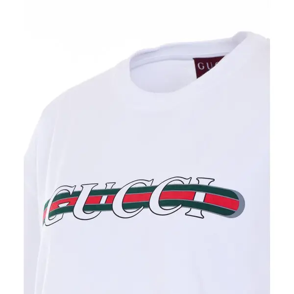 Gucci Web Print T-shirt