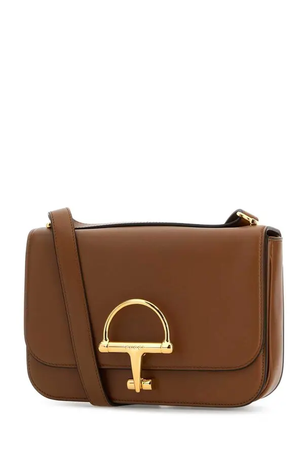 Gucci Caramel Leather Small Siena Shoulder Bag