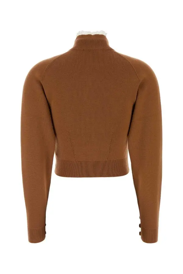 Chloé Wool Sweater - Brown
