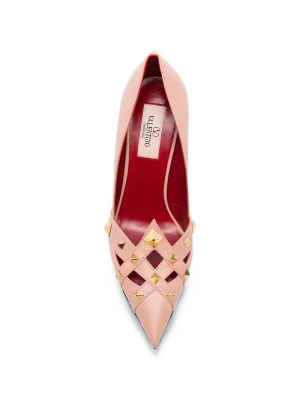Valentino Garavani Studdy Leather Pumps