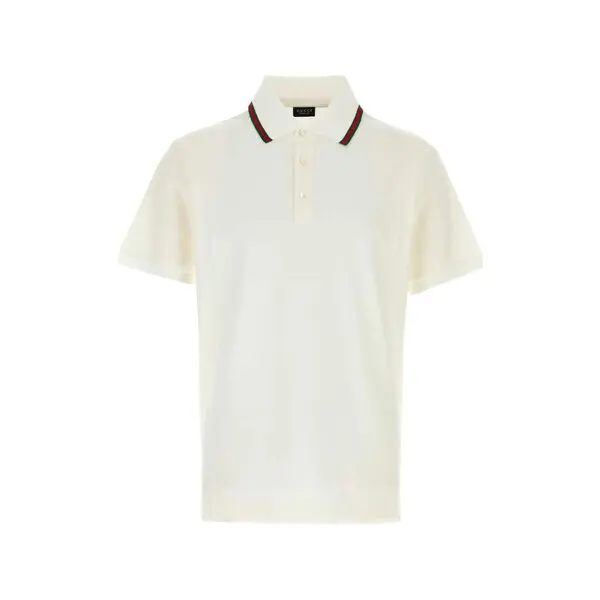 Gucci Polo Shirts - White