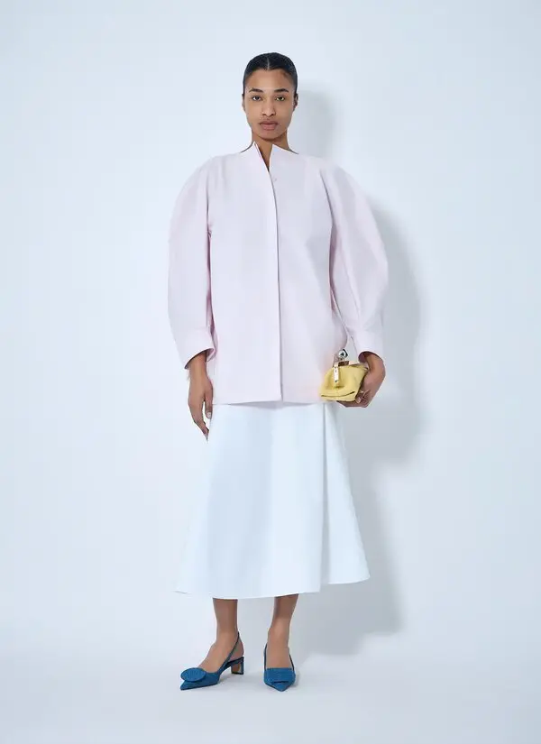Jacquemus Structured Cotton Poplin Blouse