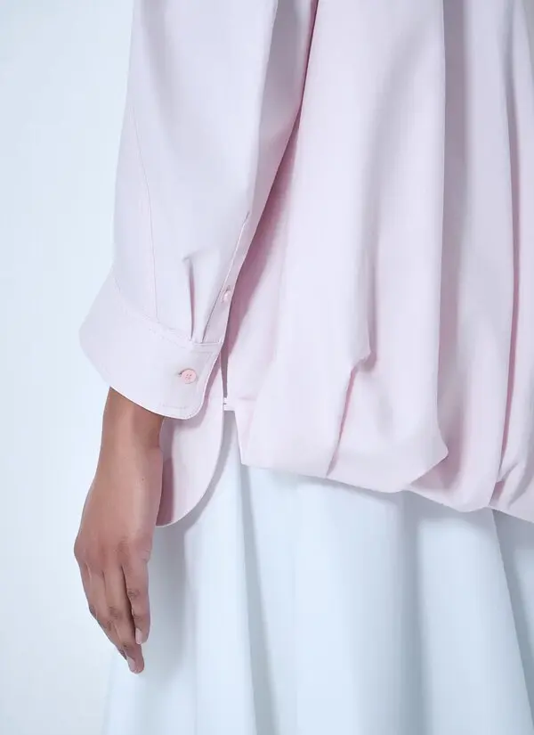 Jacquemus Structured Cotton Poplin Blouse