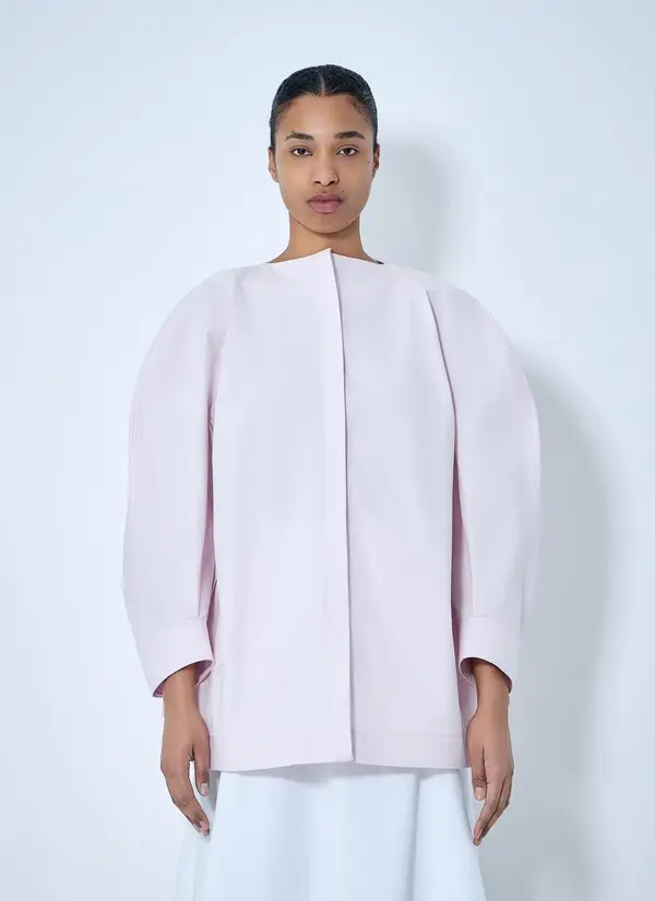 Jacquemus Cotton Poplin Blouse - Pink