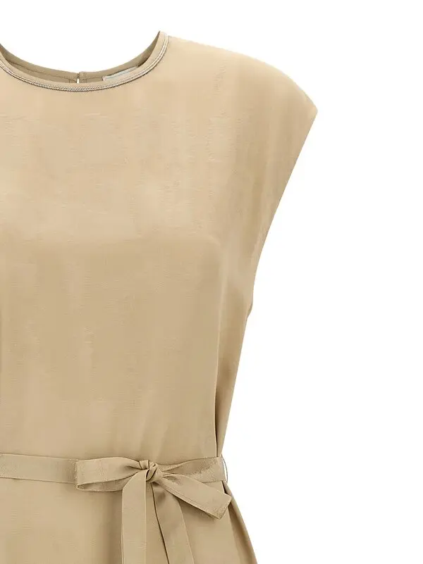 Peserico Fluid Viscose Dress