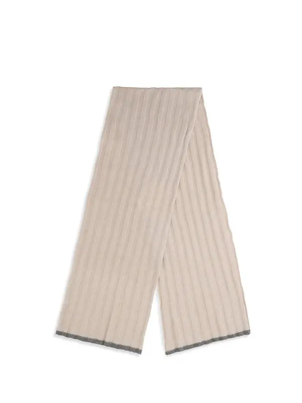 Brunello Cucinelli Cashmere Scarf - Cream
