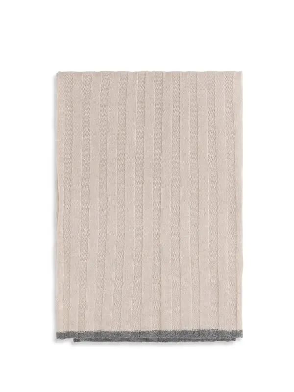 Brunello Cucinelli Cashmere Scarf - Cream